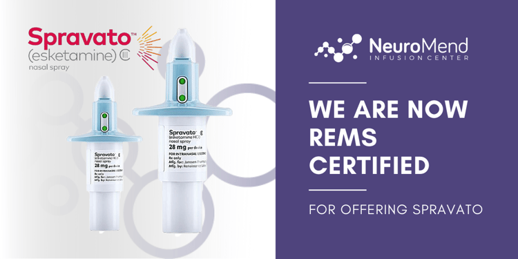 NeuroMend Is Now REMS Certified for Offering Spravato Esketamine